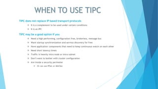 TIPC Overview | PDF