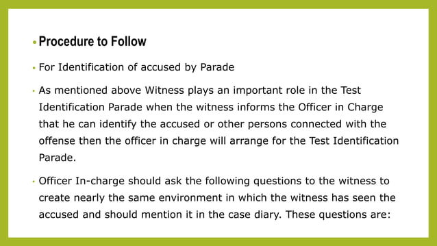 Test Identification Parade & Dying Declaration.pptx