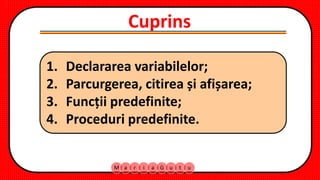 Tip de date String Pascal | PPSX