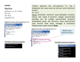 Tipe-Data Dalam C++ Programming-language | PDF