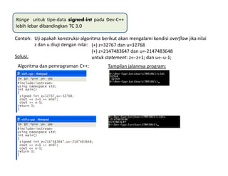 Tipe-Data Dalam C++ Programming-language | PDF