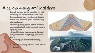 TIPE-TIPE GUNUNG API.............................. | PPTX
