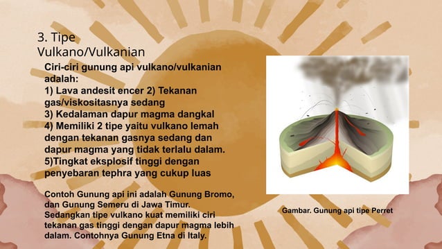 TIPE-TIPE GUNUNG API.............................. | PPTX