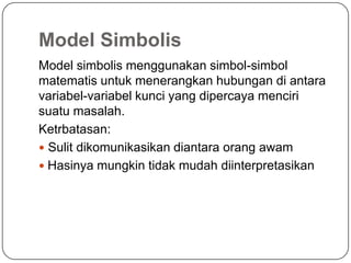 Tipe tipe model kebijakan | PPTX