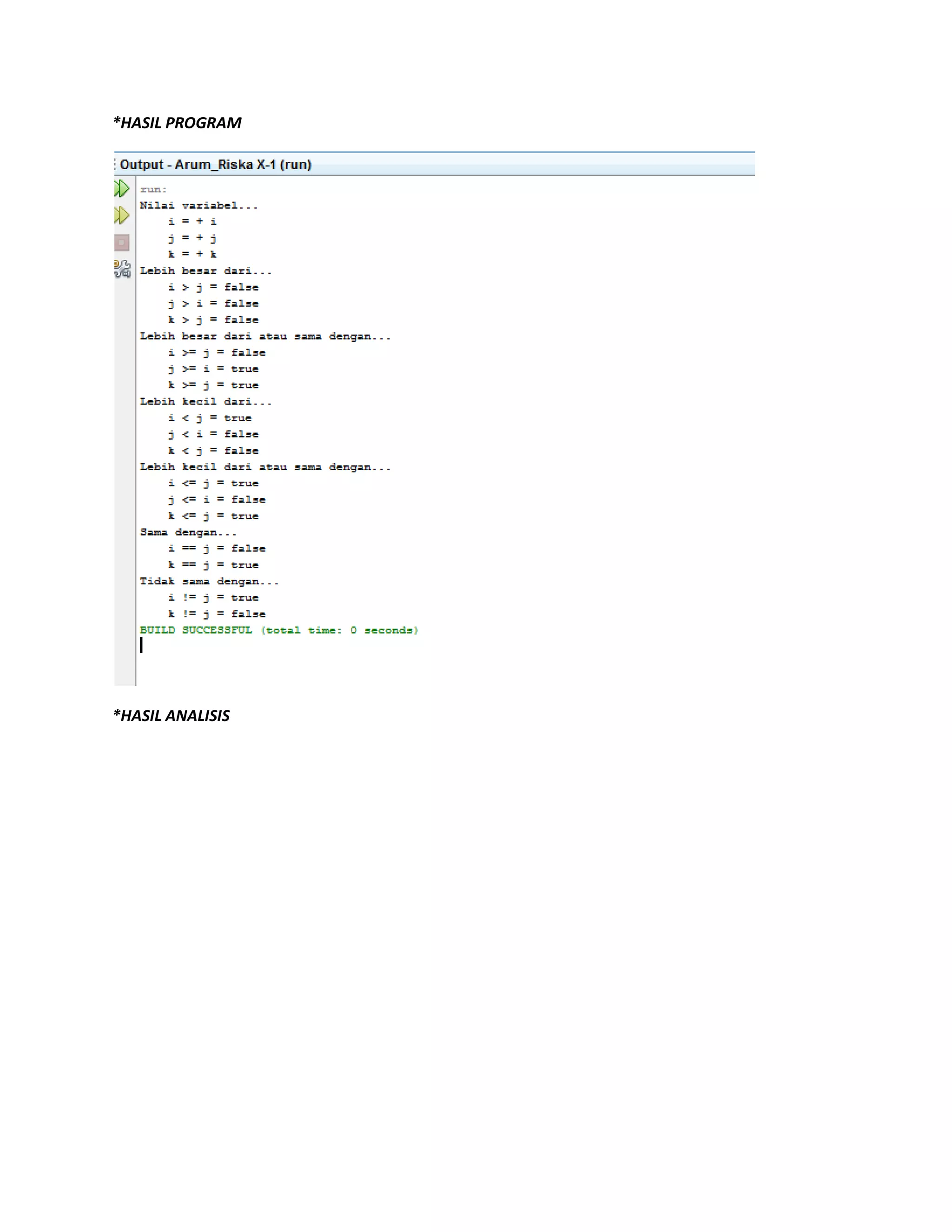 Tipe analisis program | DOCX