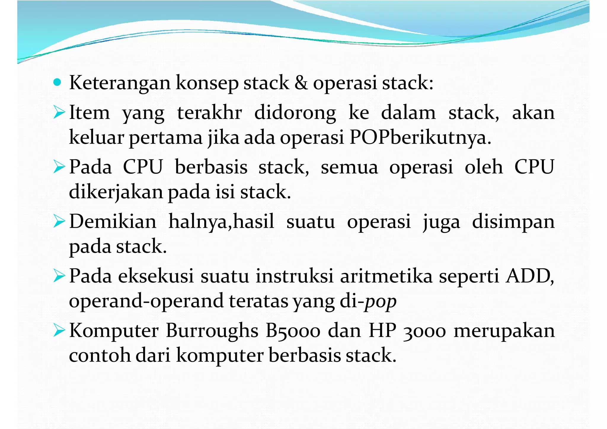 Tipe dan format instruksi 1 | PDF
