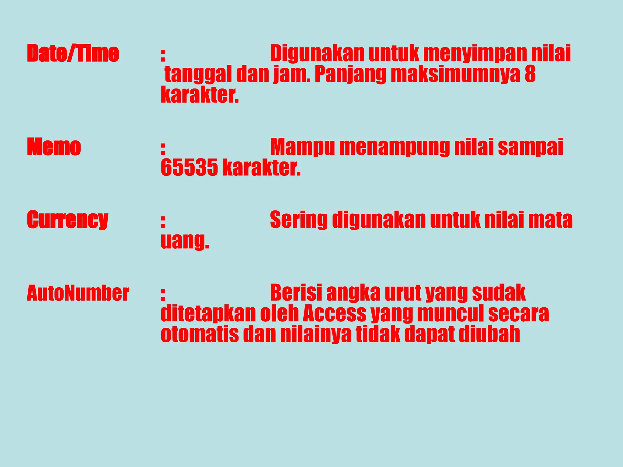 TIPE DATA Pada HTML dan CSS Javascript di RPL | PPT