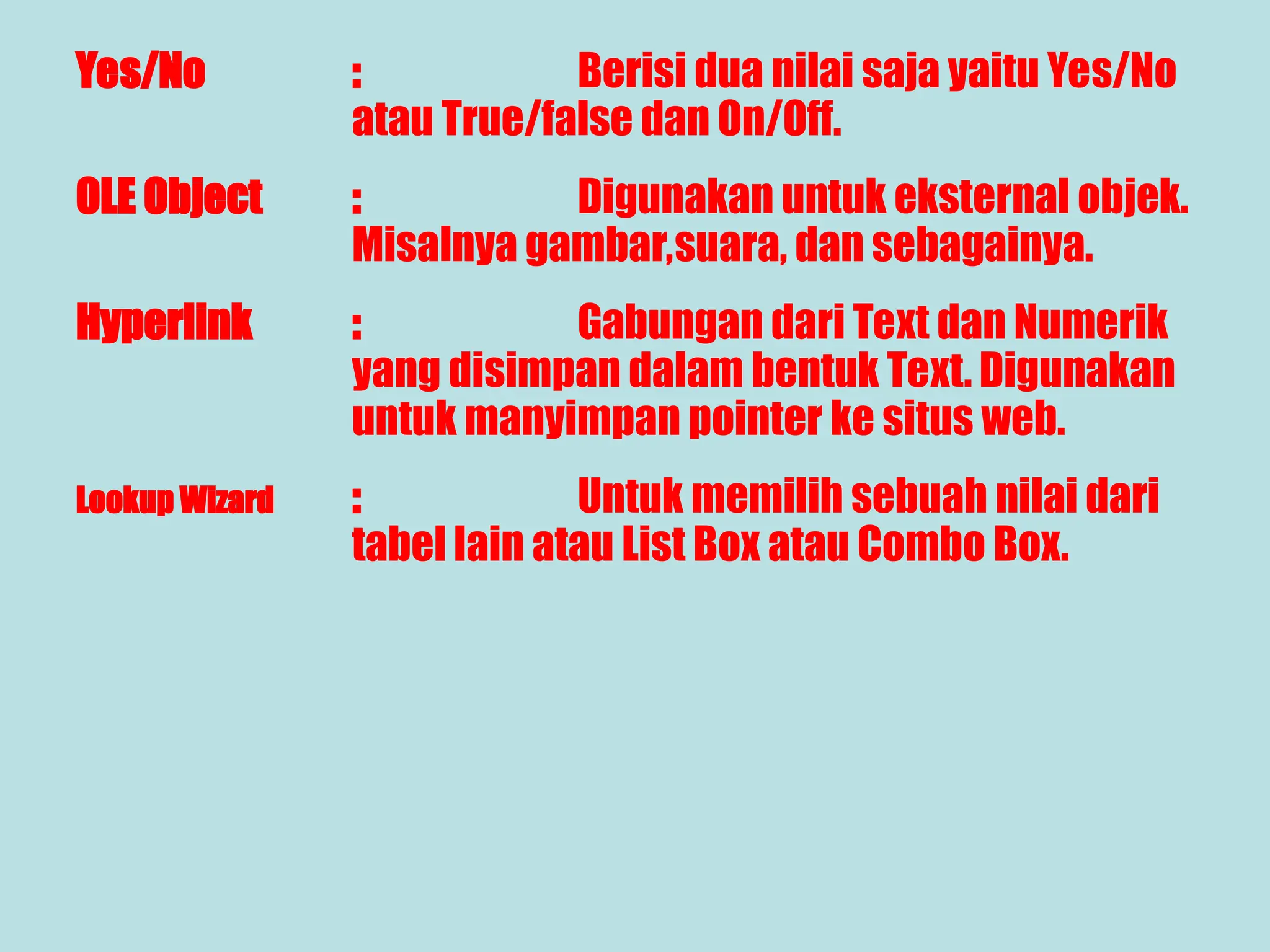 TIPE DATA Pada HTML dan CSS Javascript di RPL | PPT
