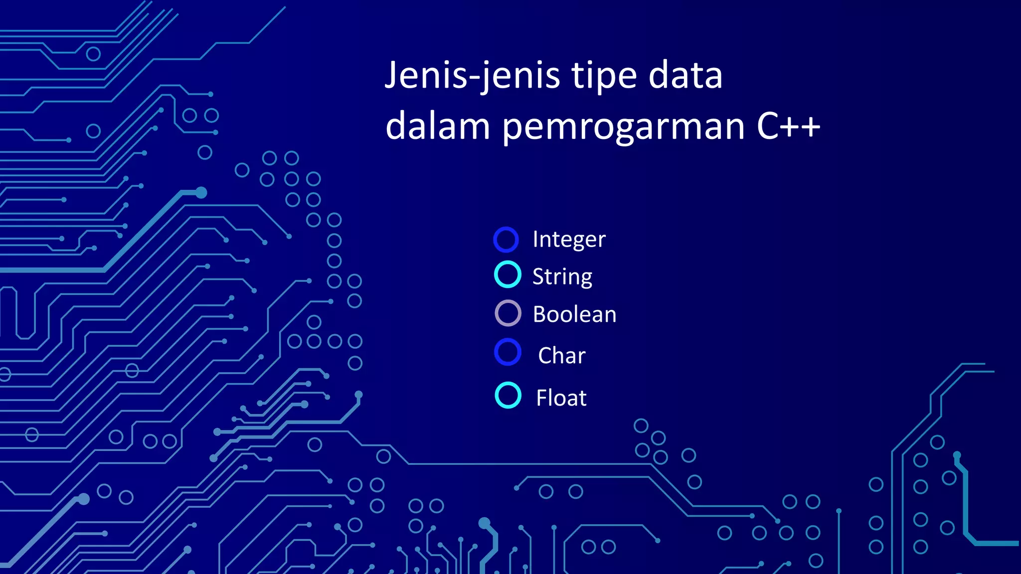 Tipe data dan operator | PPTX