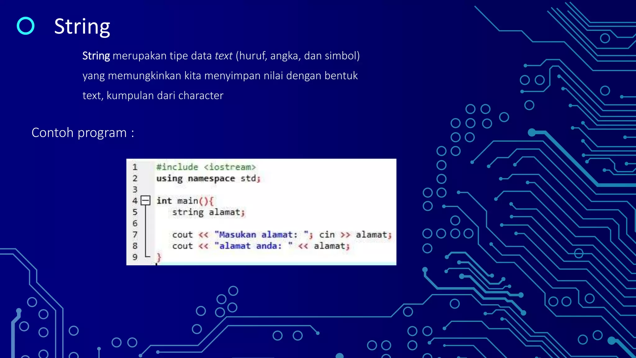 Tipe data dan operator | PPTX