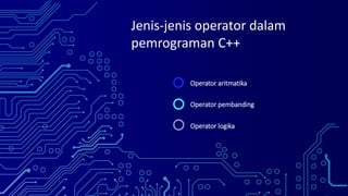 Tipe data dan operator | PPTX