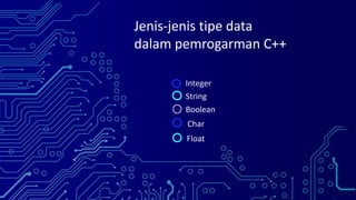 Tipe data dan operator | PPTX