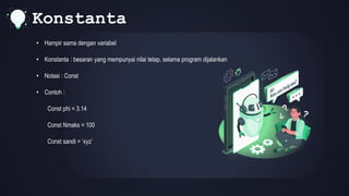 TIPE DATA, IDENTIFIER, VARIABEL, DAN KOMETAR C++ IRSYANDI SYAM.pptx