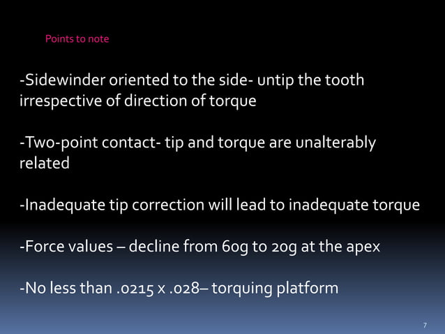Tip edge orthodontics stage III | PDF
