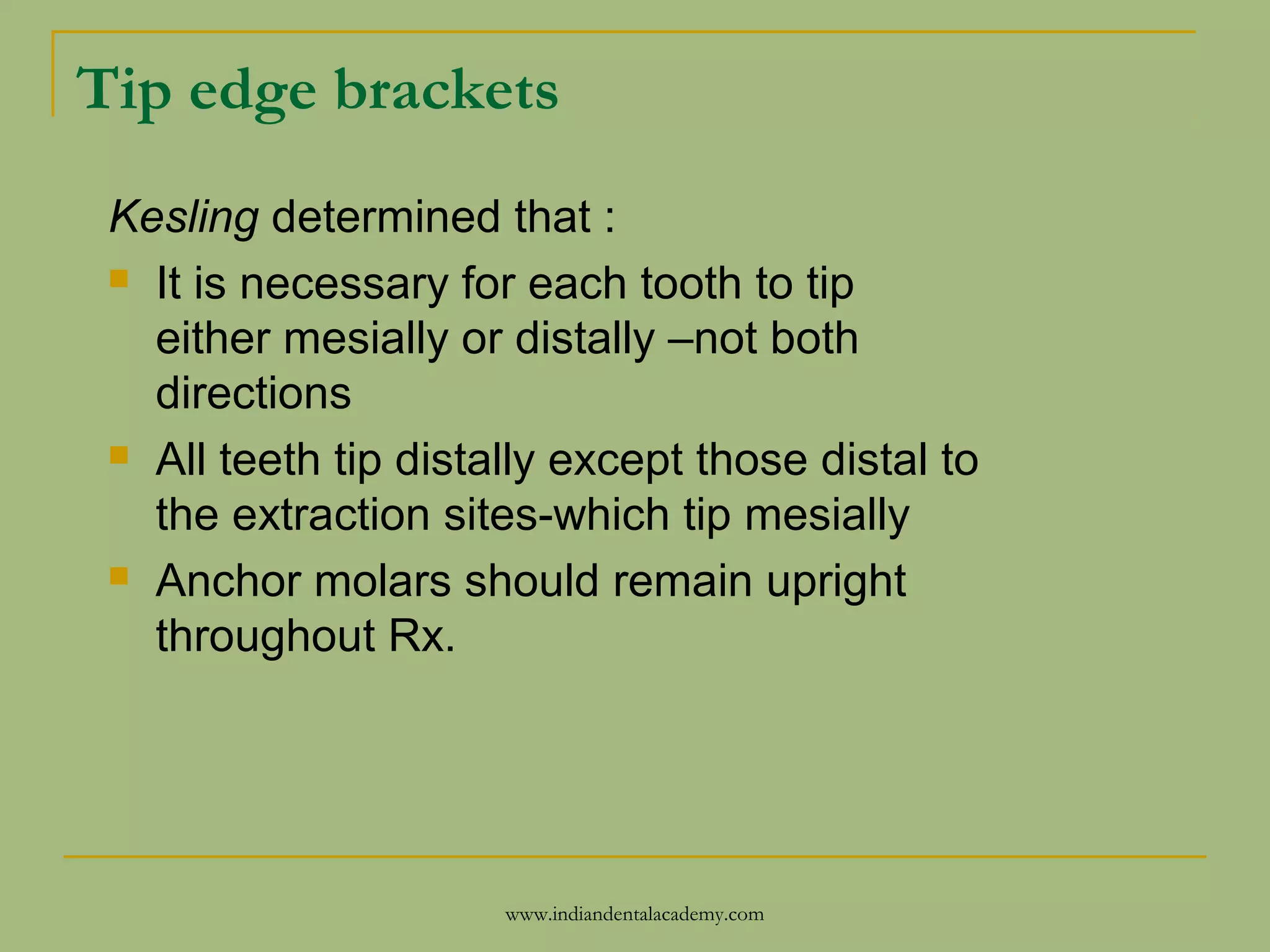 Tip edge technique final | PPT