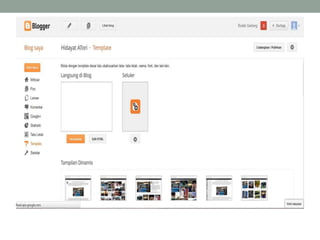 Cara-Cara membuat Blog | PPT