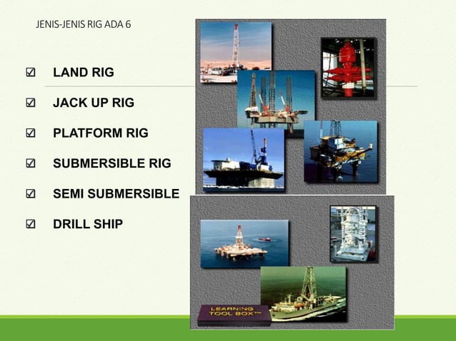 Tipe rig pemboran | PPT