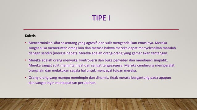 Tipe – tipe kepribadian.pptx