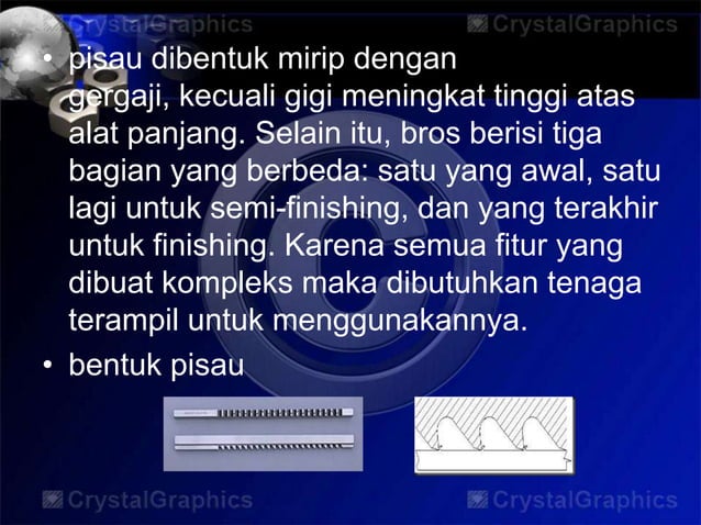Tipe tipe mesin konvensional | PPTX