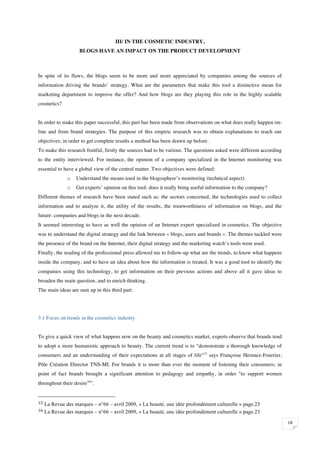 Tiphaine dumartinet contribution research- impact of blogs | PDF