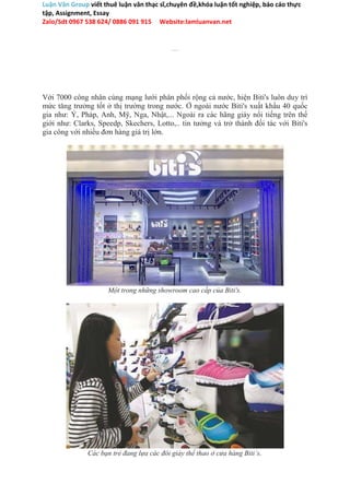 Đề tài Phân tích chiến lược Digital marketing của thương hiệu Biti's | DOC