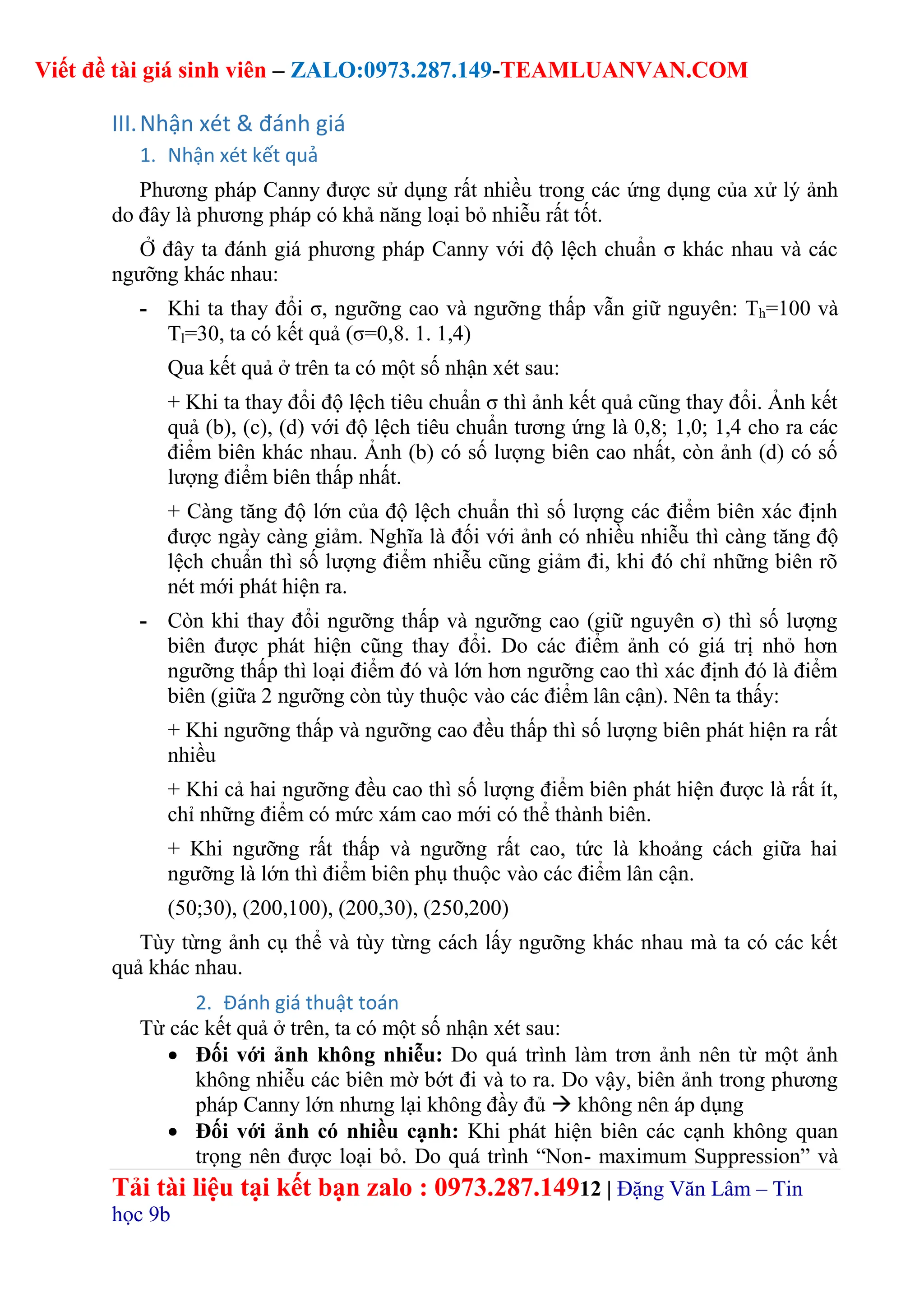 đề tài phát hiện biên theo phương pháp sobel & canny.docx