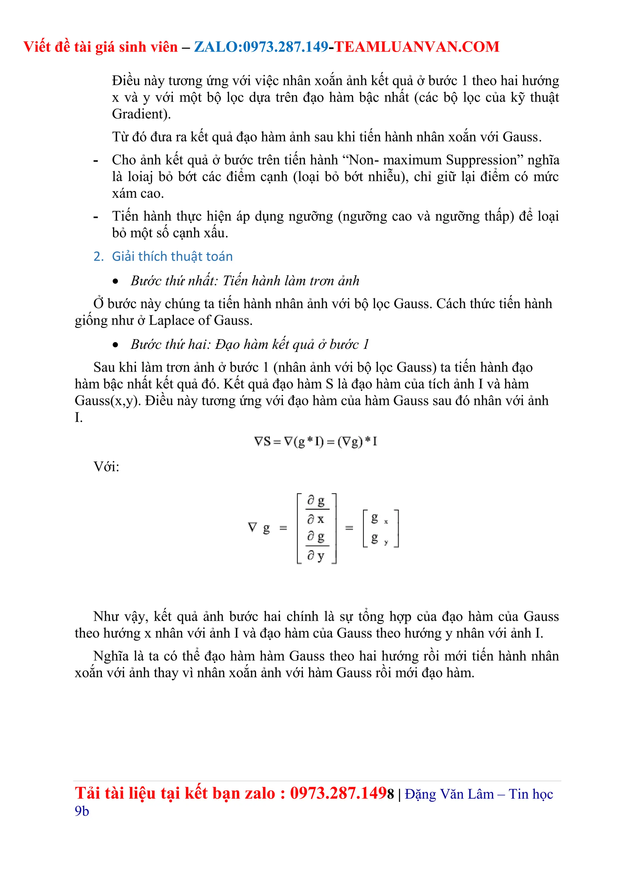 đề tài phát hiện biên theo phương pháp sobel & canny.docx