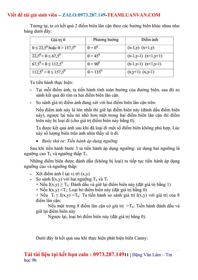 đề tài phát hiện biên theo phương pháp sobel & canny.docx