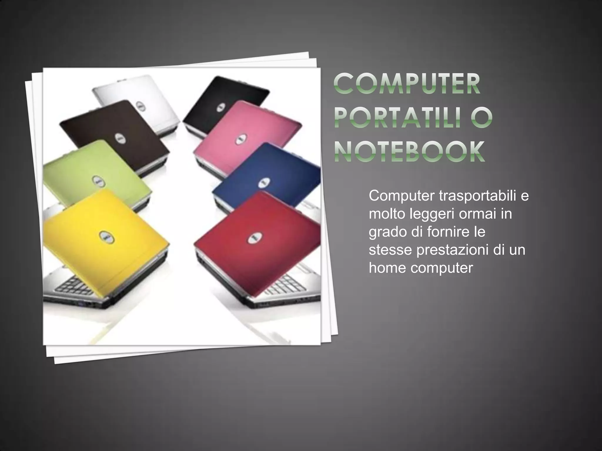 Tipi di computer | PPTX