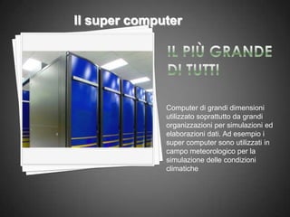 Tipi di computer | PPTX | Laptops | Computing