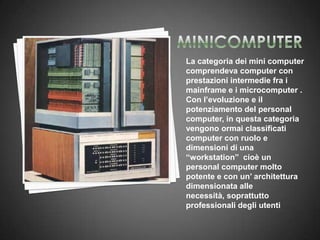 Tipi di computer | PPTX | Laptops | Computing