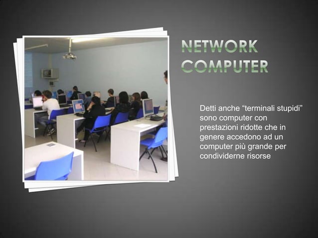 Tipi di computer | PPTX | Laptops | Computing