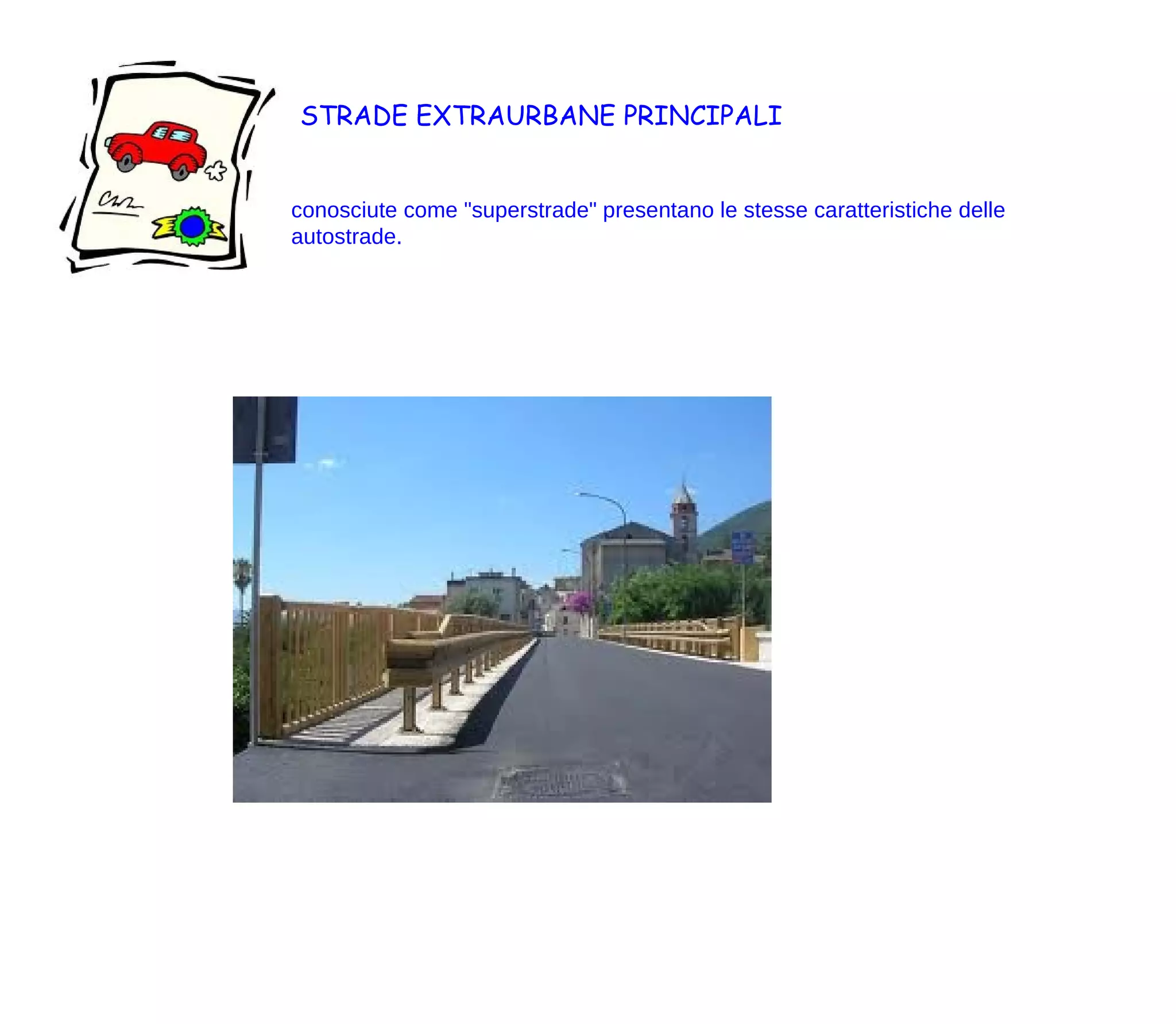 Tipi di strade | PPT