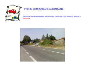 Tipi di strade | PPT