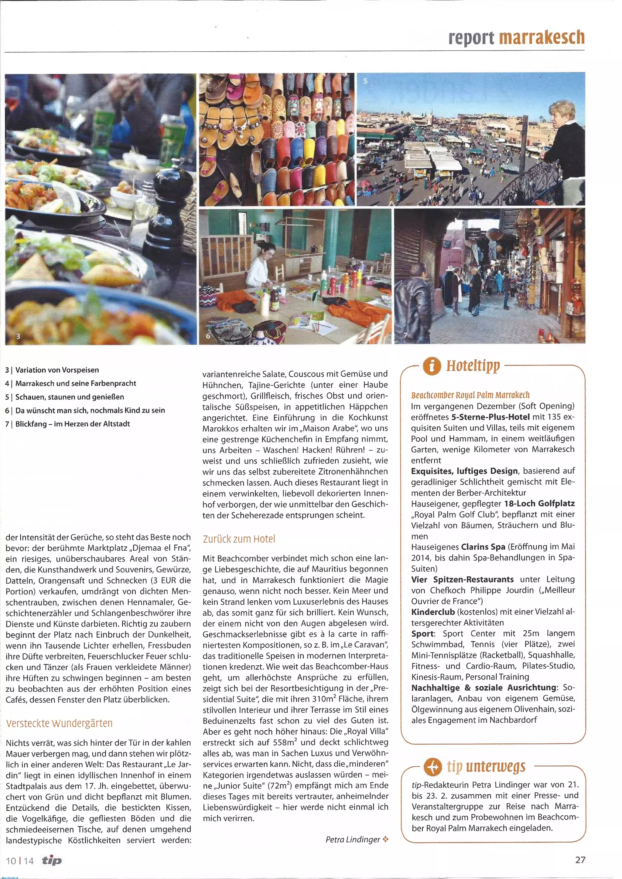 Tip Austria march 2014 - Royal Palm Marrakesh | PDF