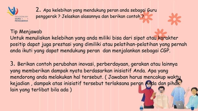 TIP Mengisi esai CGP_Untuk mengisi Essay yang ssesuai | PPT