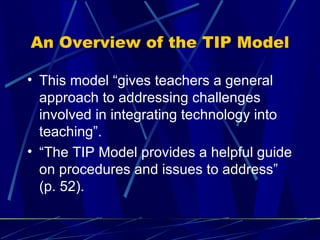 Tip model | PPT