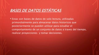 Tipos de base de datos | PPTX