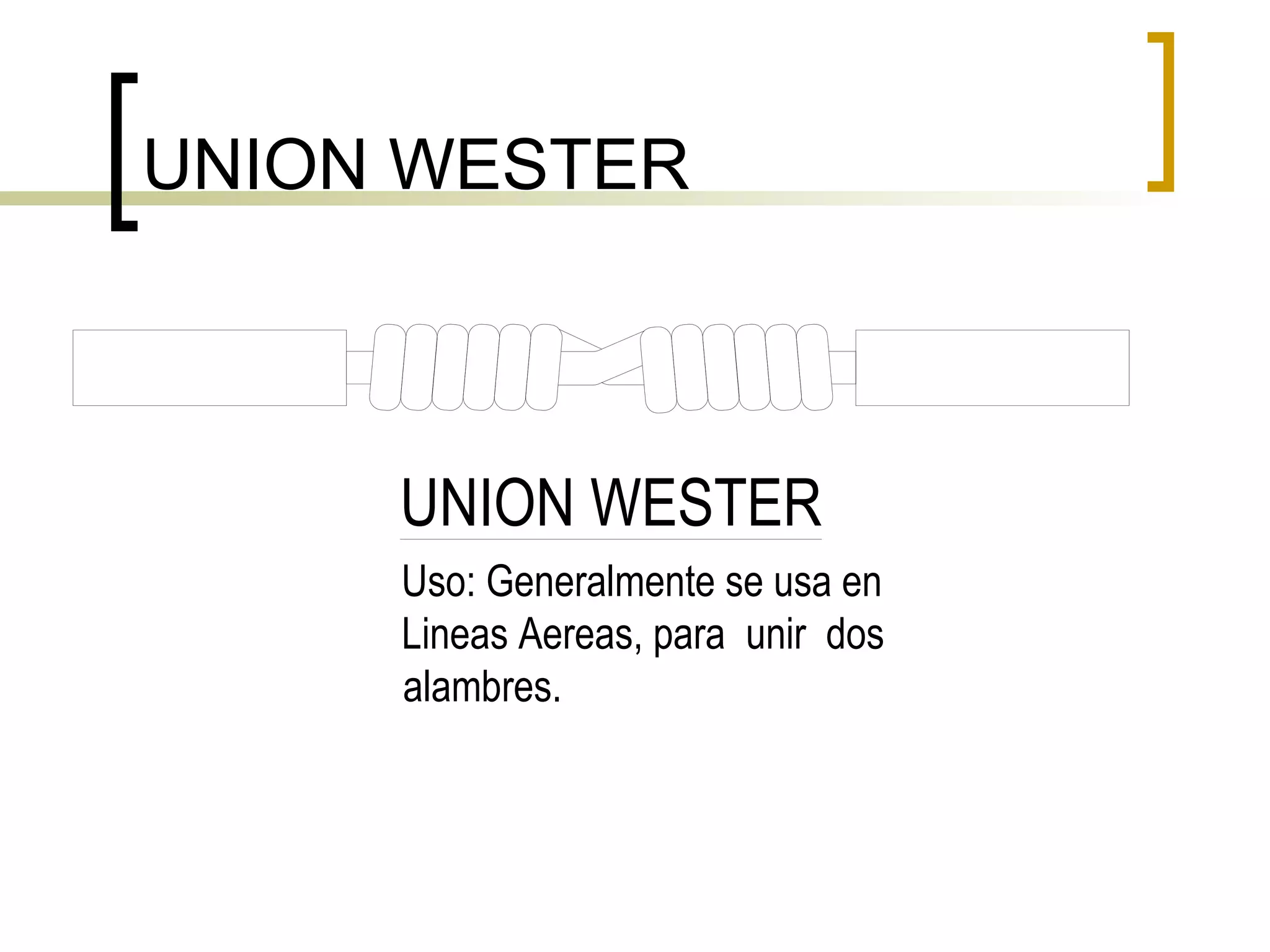 Tipo de uniones electricas | PPT