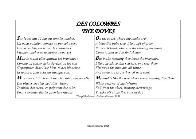 45 french poetry translated to english