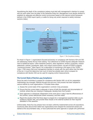 Tip Of The Compliance Iceberg | PDF