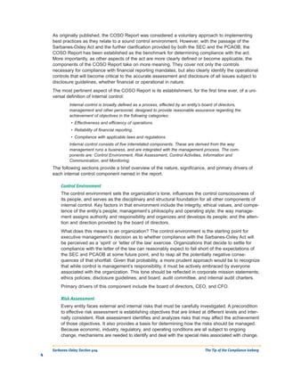 Tip Of The Compliance Iceberg | PDF