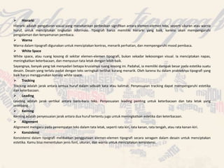 Tipografi kelas xii sma seni rupa seni budaya | PPTX