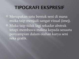 tipografi- font san serif, serif, , decorative | PPTX