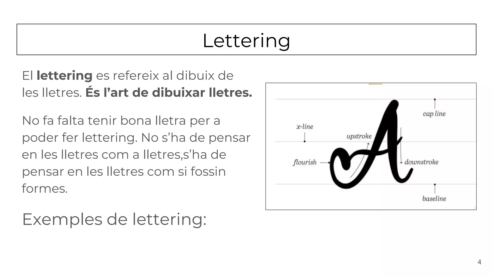 Tipografia i lettering | PPT