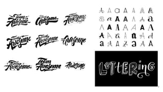 Tipografia i lettering | PPT
