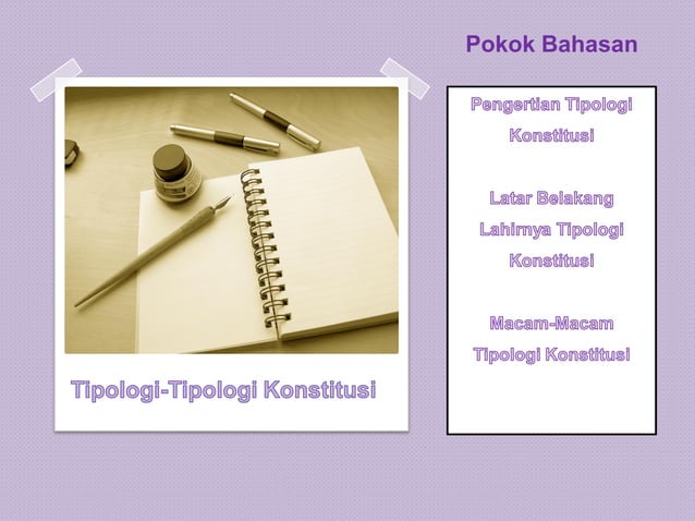 Tipologi tipologi konstitusi2 | PDF