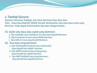 TIPOLOGI-TIPOLOGI YANG BERDASARKAN SIFAT-SIFAT KEJIWAAN SEMATA- MATA.pptx