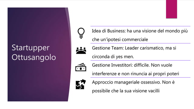 3 Tipologie di startupper | PPTX