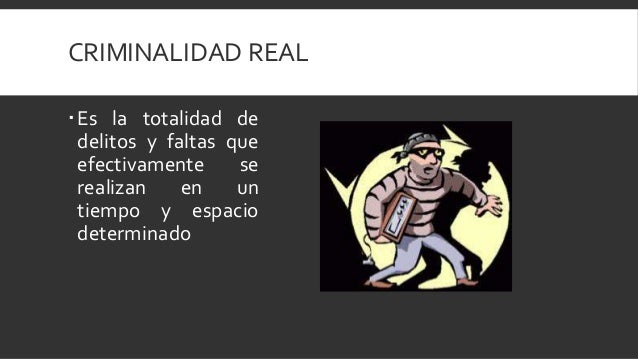 Tipos de criminalidad Tipos de criminalidad
